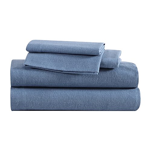 Click here for Eddie Bauer Solid 100 Cotton Brushed Flannel 4-Pc.... prices