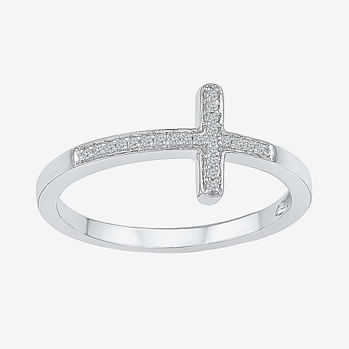 Click here for Sideways Womens Diamond Accent Natural White Diamo... prices
