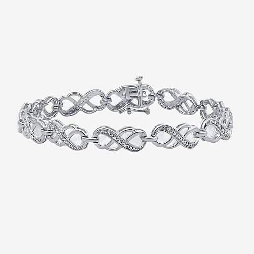 Click here for 1/10 CT. T.W. Natural Diamond Sterling Silver Hear... prices