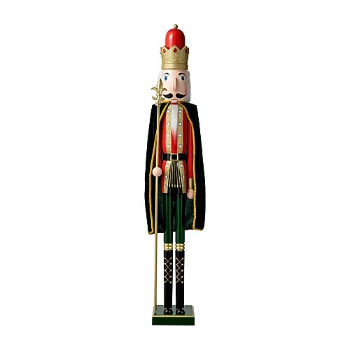 Click here for Glitzhome 3.5ft King Wooden Christmas Nutcracker... prices
