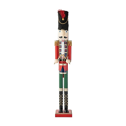 Click here for Glitzhome 3.5ft Wooden Christmas Nutcracker  One S... prices
