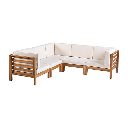 Click here for Oana 5-pc. Conversation Set  One Size  Beige prices