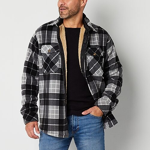 Click here for Victory Sherpa Lined Fleece Shirt Jacket  X-large... prices