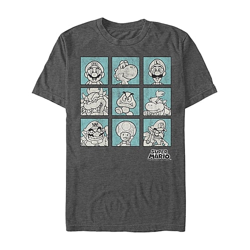 Click here for Mens Short Sleeve Super Mario Graphic T-Shirt  Xx-... prices