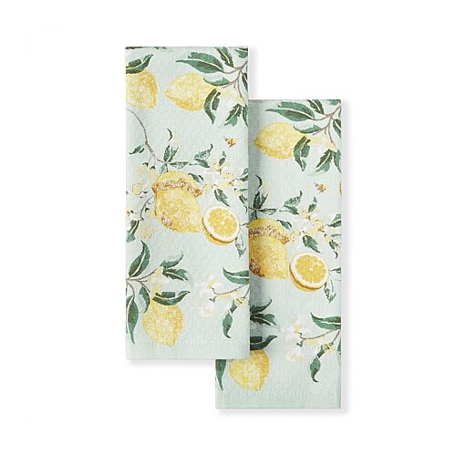 Click here for Martha Stewart Lemon Whimsy 2-pc. Kitchen Towel Se... prices