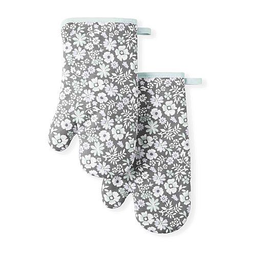 Click here for Martha Stewart Ditsy Floral 2-pc. Oven Mitt Set  O... prices