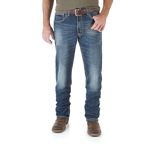 Wrangler Mens Bootcut Jean  36 34  Blue