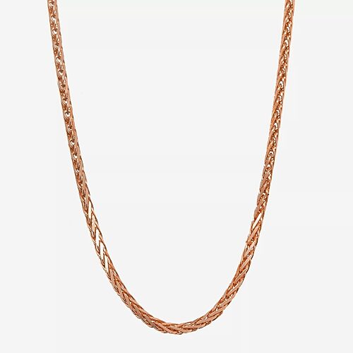 Click here for 14K Gold Wheat Chain Necklace  One Size prices