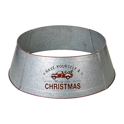 Click here for Glitzhome Galvanized Metal Truck Christmas Tree Co... prices