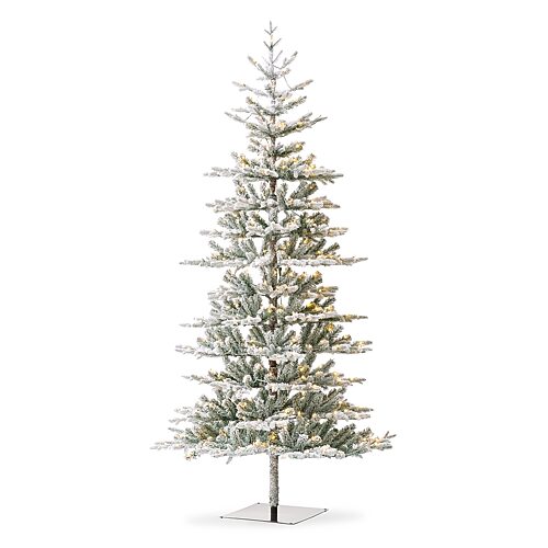 Click here for Glitzhome 8 Ft Pre-Lit Fir Artificial Christmas Tr... prices