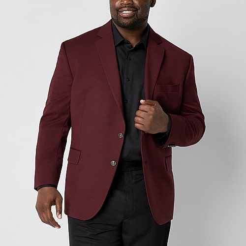 Click here for Stafford Hopsack Mens Stretch Fabric Classic Fit B... prices