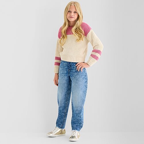 Click here for Thereabouts Little & Big Kid Girls Barrel Jean Hig... prices