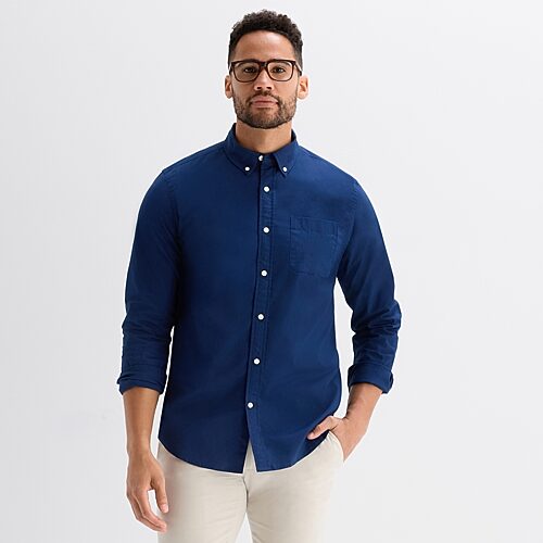 Click here for St. Johns Bay Poplin Mens Long Sleeve Classic Fit... prices