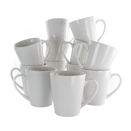 Click here for Elama Holt 12 Piece 10 Ounce Porcelain Mug Set in... prices