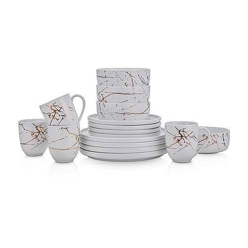 Click here for Stone Lain Zora 16 Pc. Dinnerware Set  Service For... prices
