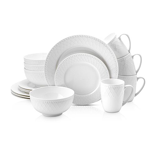 Click here for Stone Lain Alexandria 16pc. Bone China Dinnerware... prices