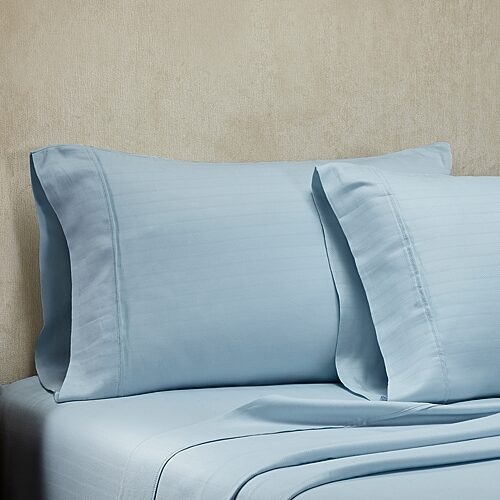 Click here for Knightsbridge Herringbone Jacquard 1000tc Sheet Se... prices