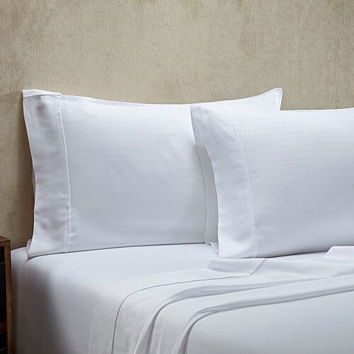 Click here for Knightsbridge Herringbone Jacquard 1000tc Sheet Se... prices