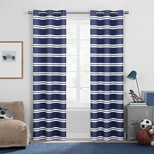 Click here for Under the Stars Kids Hayden Stripe Grommet Top Ene... prices