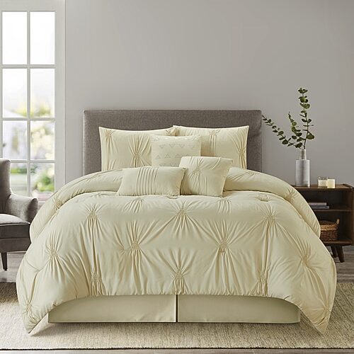 Click here for Stratford Park Nargiz Pintuck 7-Pc. Comforter Set... prices