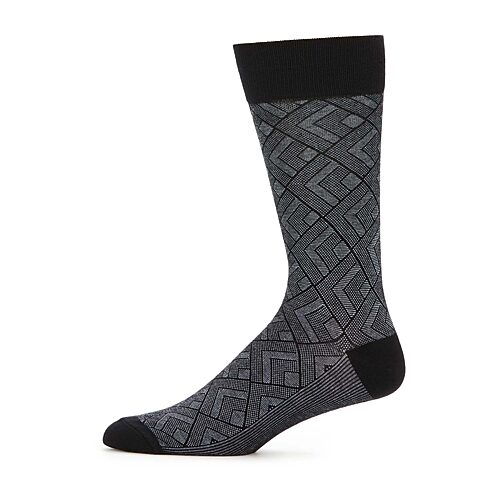 Click here for J. Ferrar Dress Mens 1 Pair Crew Socks  10-13  Bla... prices