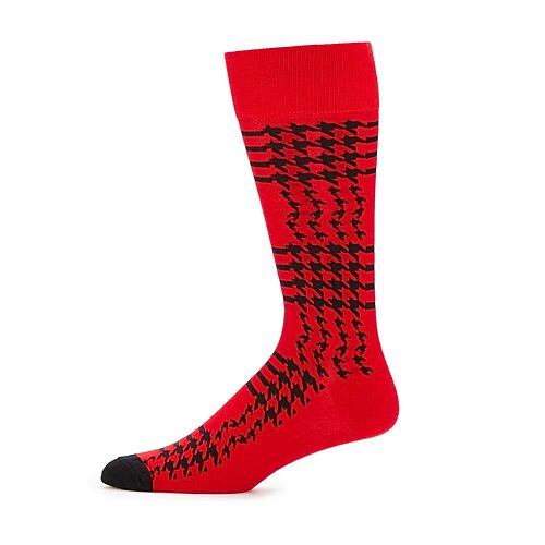 Click here for J. Ferrar Dress Mens 1 Pair Crew Socks  10-13  Red prices