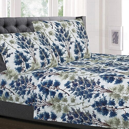 Click here for Sweet Home Collection Florence Printed Sheet Set... prices