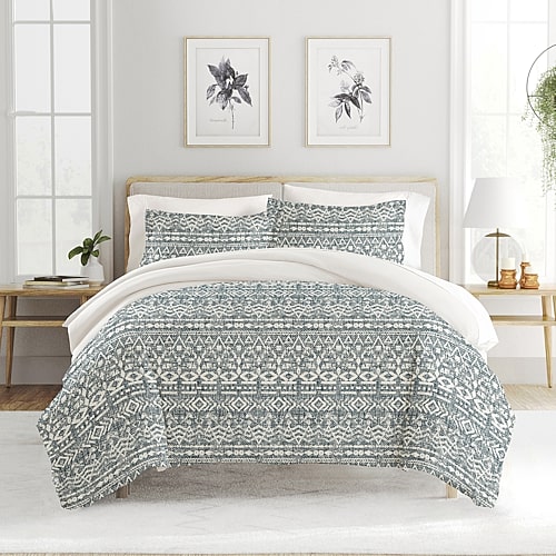 Click here for ienjoy Home Utra Soft Reversible 3-Pc. Duvet Cover... prices