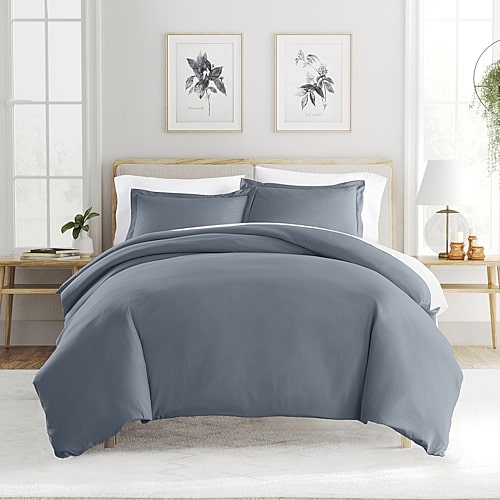 Click here for Soft Essentials Premium Ultra Soft Solid Duvet Cov... prices