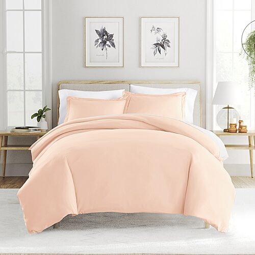 Click here for ienjoy Home Double Brushed Solid Duvet Cover Set... prices