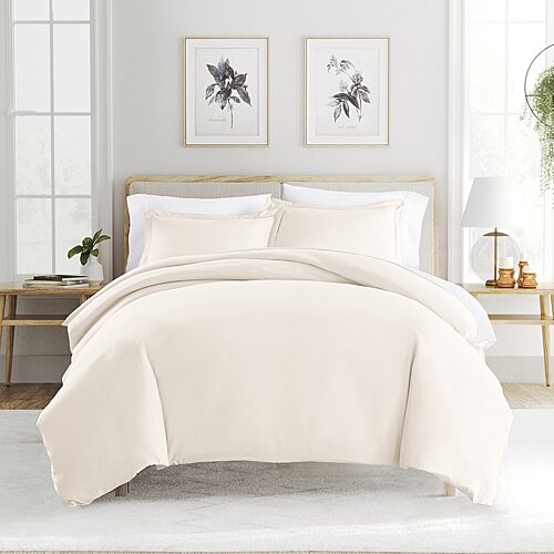Click here for Soft Essentials Premium Ultra Soft Solid Duvet Cov... prices