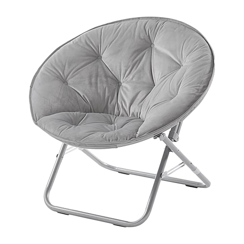 Click here for Urban Shop Adult Saucer Chair  One Size  Gray prices