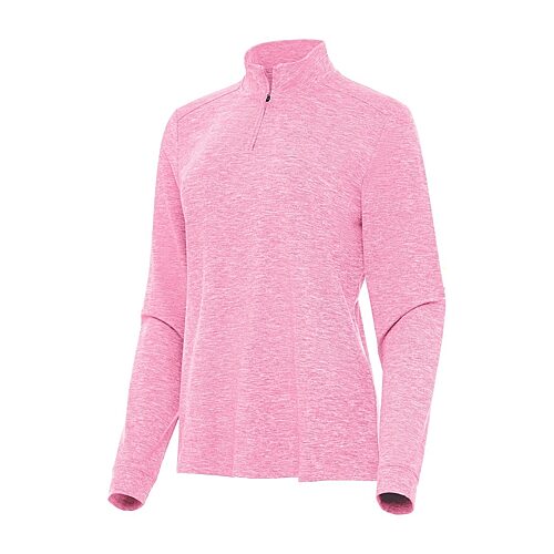 Click here for Antigua Mentor Womens Golf Mock Neck Long Sleeve A... prices