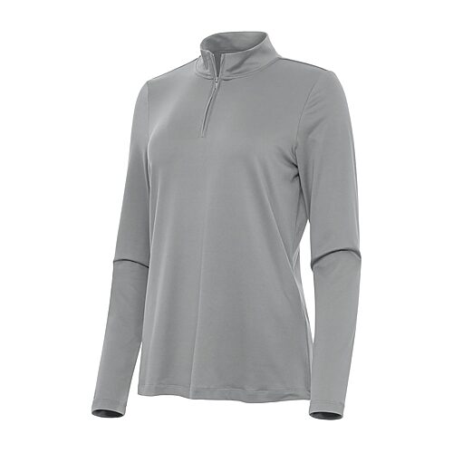 Click here for Antigua Reprocess Womens Golf Mock Neck Long Sleev... prices
