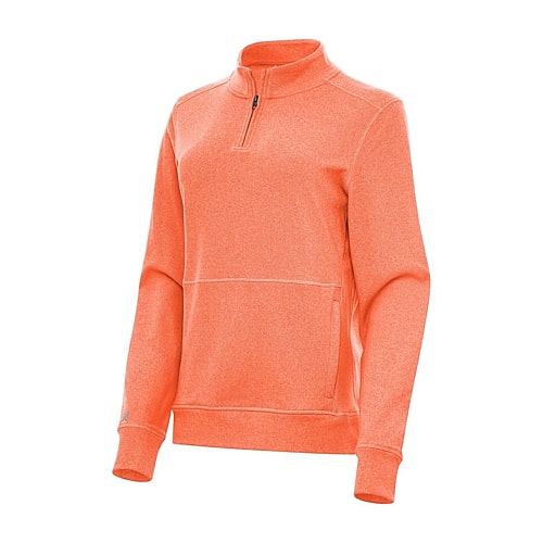 Click here for Antigua Crush Womens Golf Mock Neck Long Sleeve Ac... prices