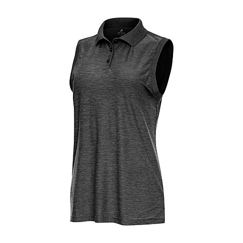 Click here for Antigua Recap Womens Golf Sleeveless Polo Shirt  X... prices