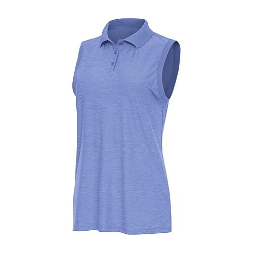 Click here for Antigua Recap Womens Golf Sleeveless Polo Shirt  L... prices