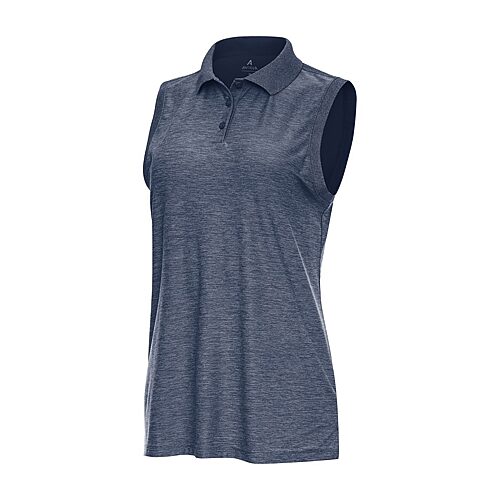 Click here for Antigua Recap Womens Golf Sleeveless Polo Shirt  X... prices