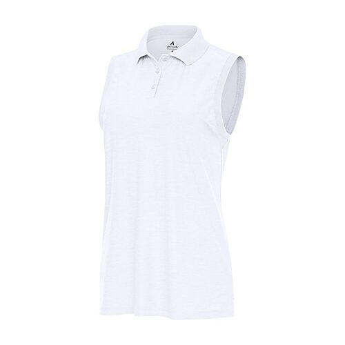 Click here for Antigua Recap Womens Golf Sleeveless Polo Shirt  M... prices