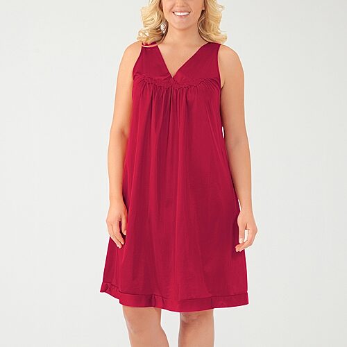 Click here for Exquisite Form Womens Sleeveless V Neck Nightgown... prices