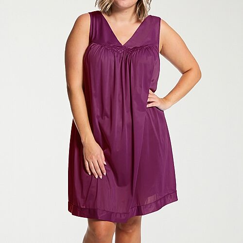 Click here for Exquisite Form Womens Plus Sleeveless V Neck Night... prices