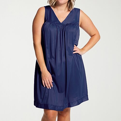 Click here for Exquisite Form Womens Plus Sleeveless V Neck Night... prices