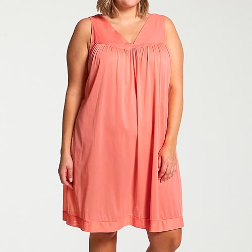 Click here for Exquisite Form Womens Plus Sleeveless V Neck Night... prices