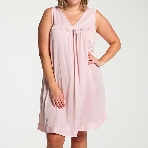 Click here for Exquisite Form Womens Plus Sleeveless V Neck Night... prices