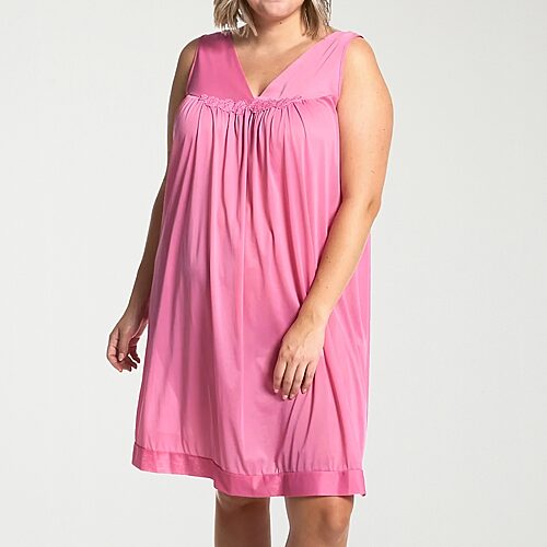 Click here for Exquisite Form Womens Plus Sleeveless V Neck Night... prices