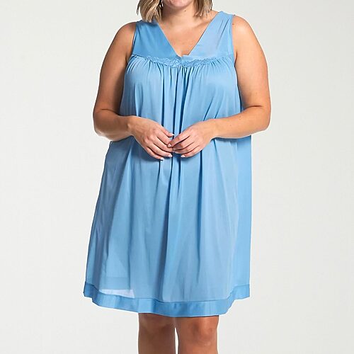 Click here for Exquisite Form Womens Plus Sleeveless V Neck Night... prices