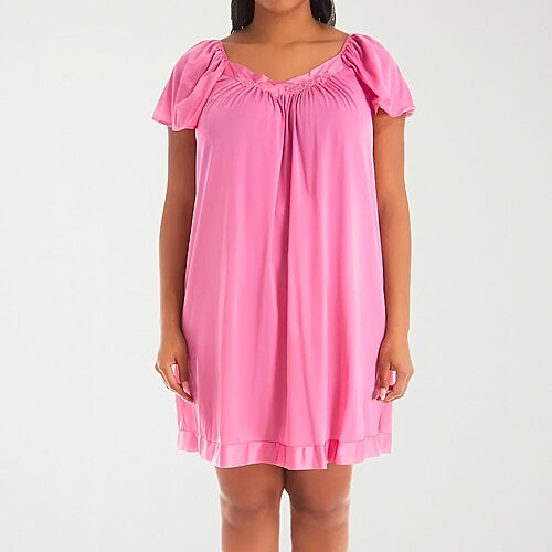 Click here for Exquisite Form Womens Short Sleeve V Neck Nightgow... prices