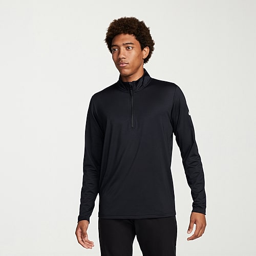 Click here for Nike Mens Victory Dri-fit Half-Zip Golf Shirt - Bl... prices