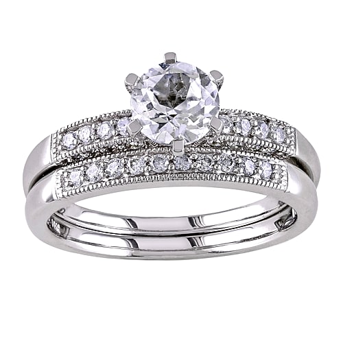Click here for Ã¢â¦â CT. T.W. Diamond & Lab-Created White Sapp... prices