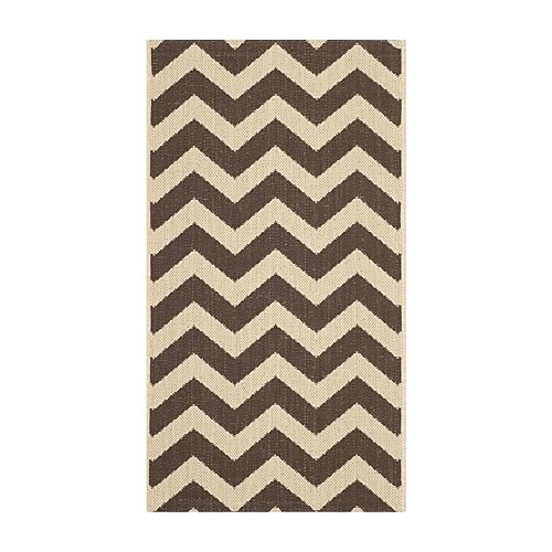 Click here for Safavieh Courtyard Collection Cennetig Chevron Ind... prices